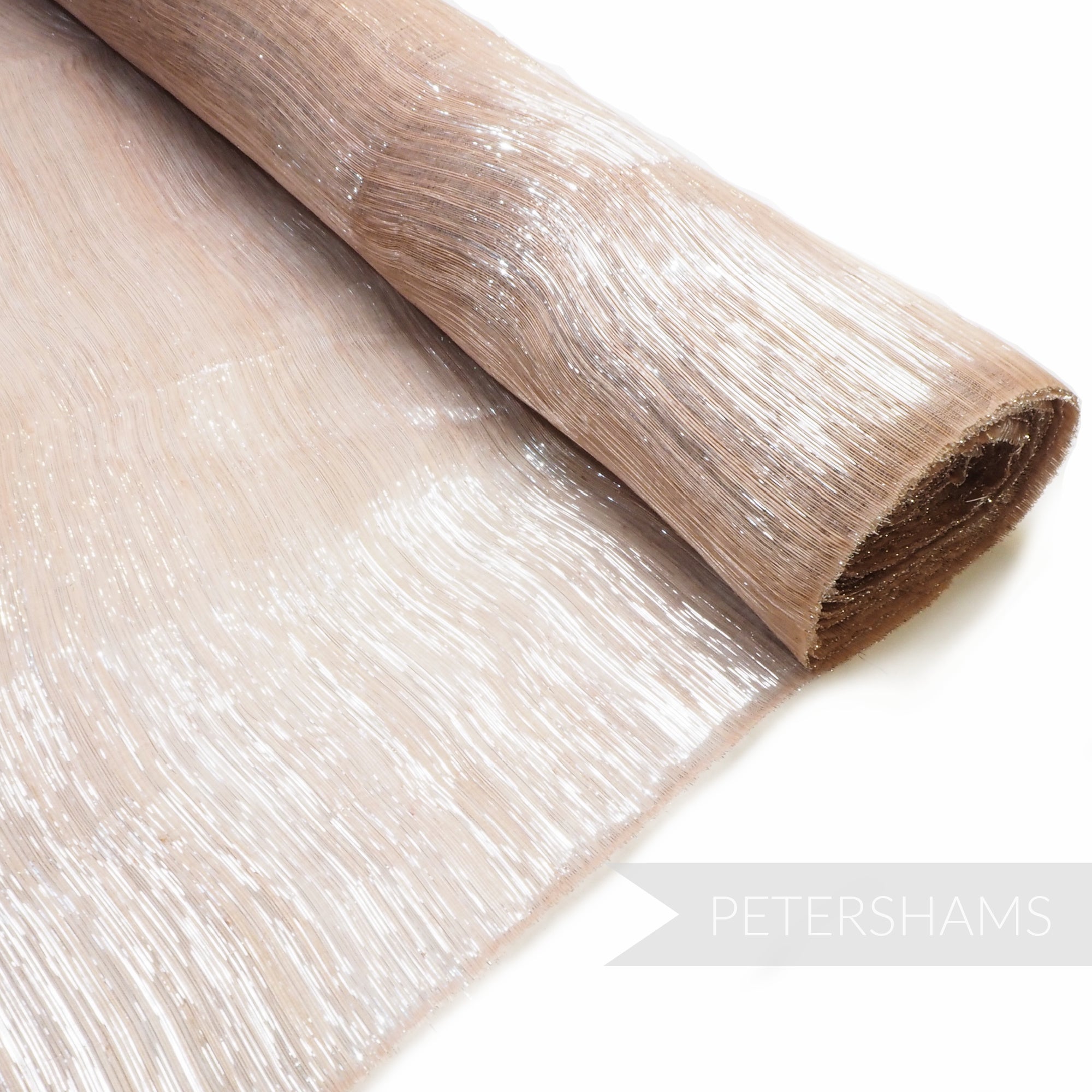 Lurex Threaded Silk Abaca Fabric - 1/2m – Petershams Millinery Supplies