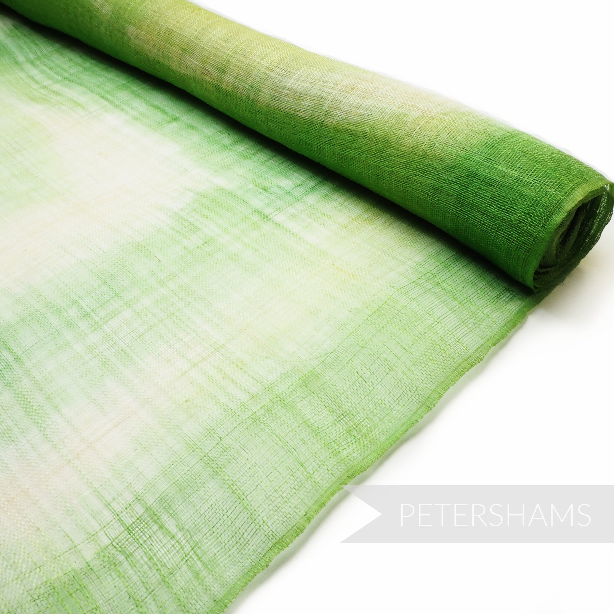 Large Scale Square Pattern Dyed Sinamay Fabric - 1/2m – Petershams ...