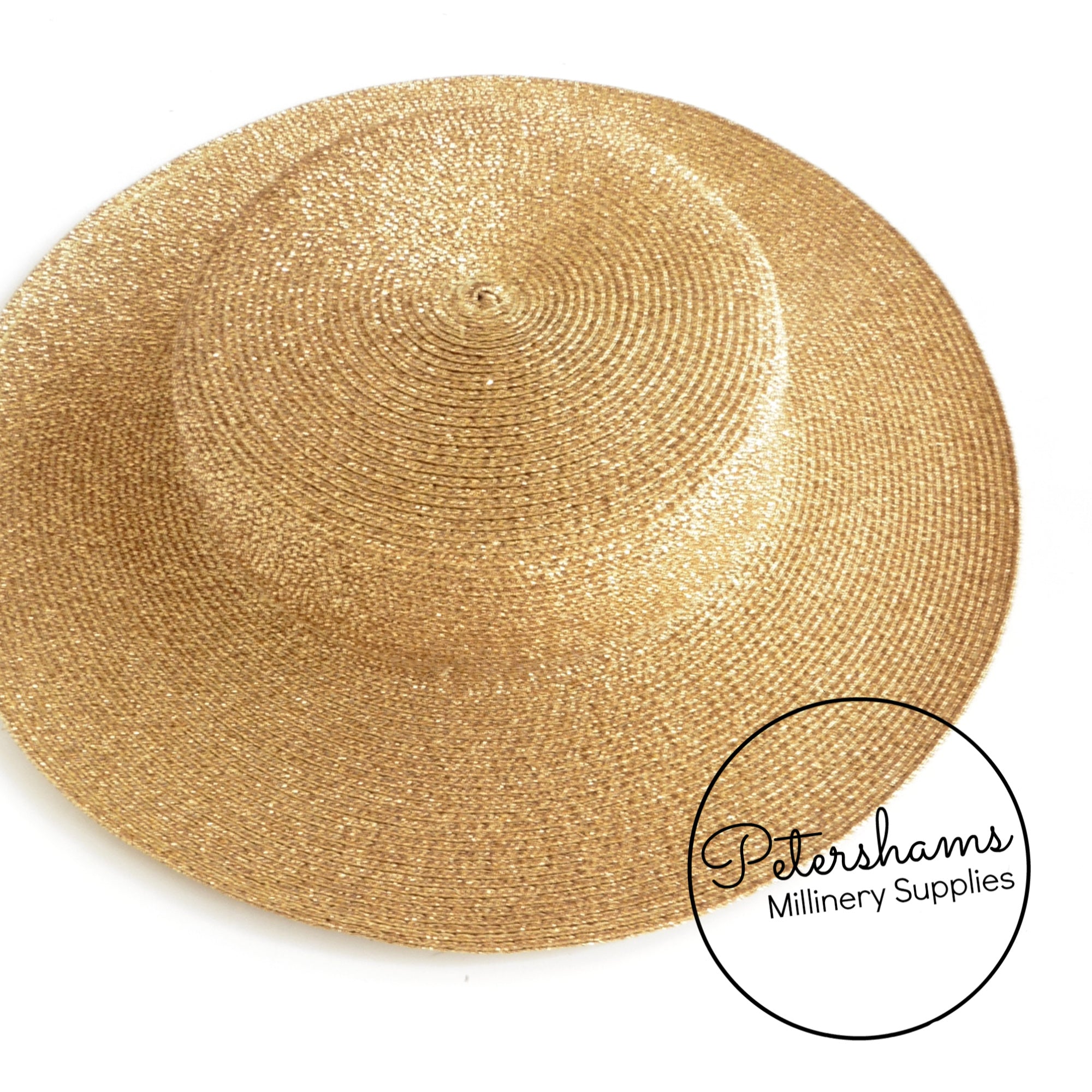 Small Brim Polybraid Boater Fascinator Hat Base – Petershams Millinery ...