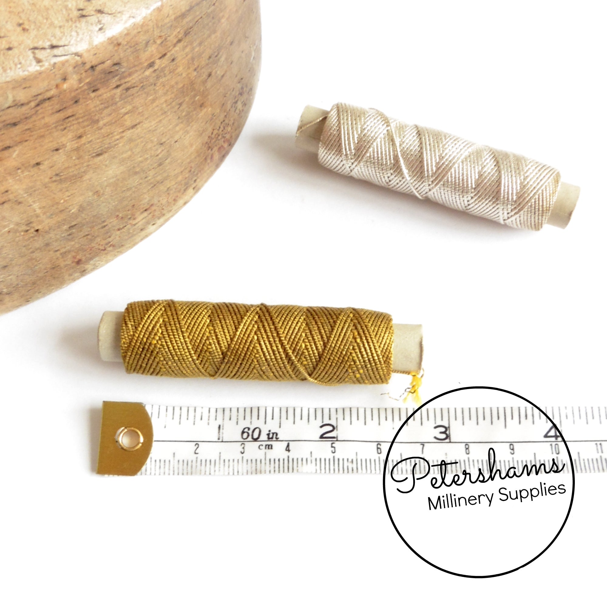 Vintage 1940s Metal Goldwork Passing Thread for Hand Embroidery 10oz ...