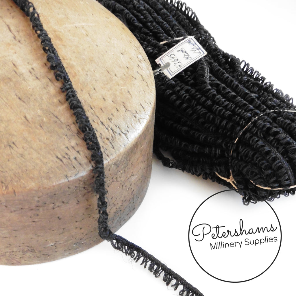 German 1940s/50s Vintage Tiny Loopy Straw Braid Trim – Petershams ...