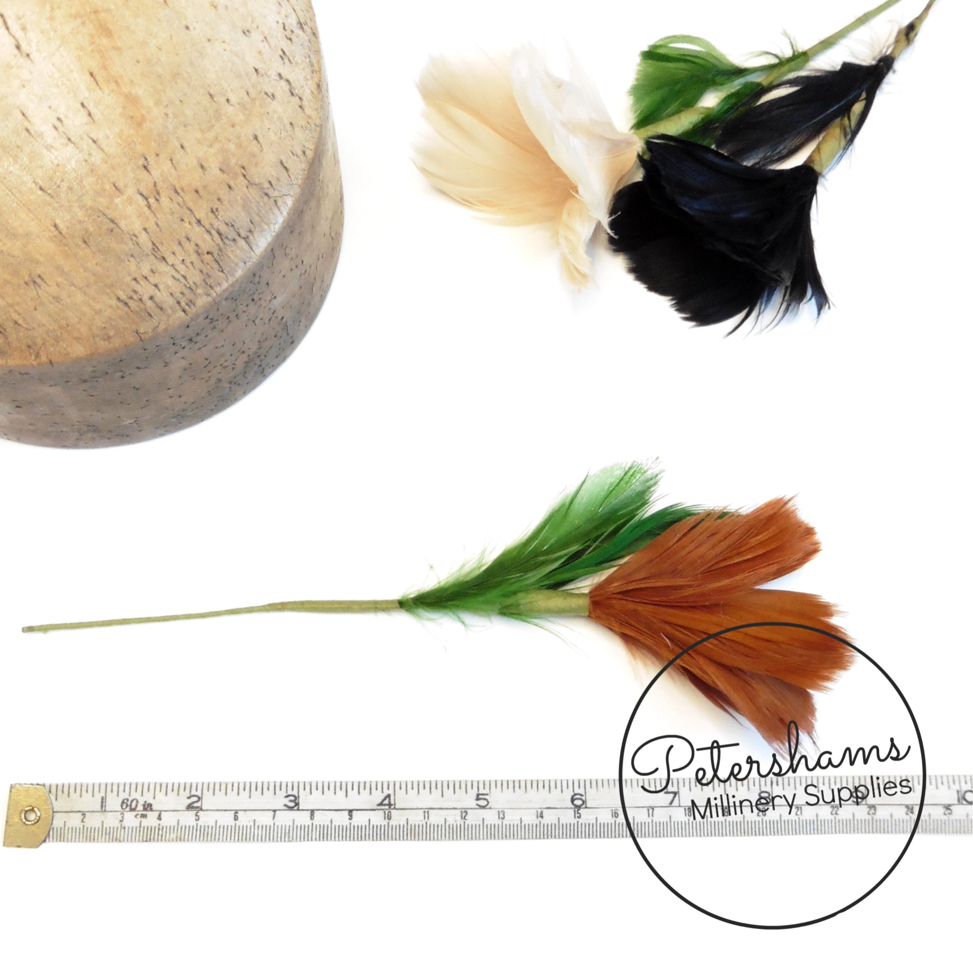 Vintage 1950's Goose Feather Flower – Petershams Millinery Supplies